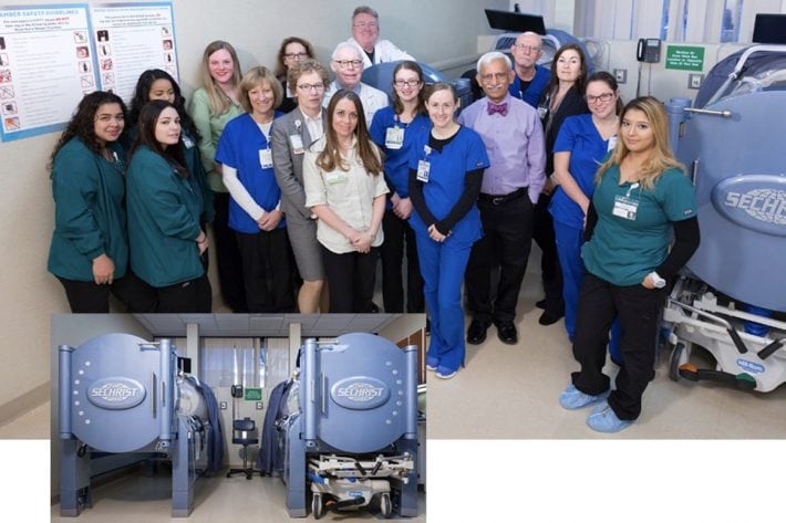 New Hyperbaric Chambers Heal Diabetic Foot Ulcers, Radiation Injuries ...